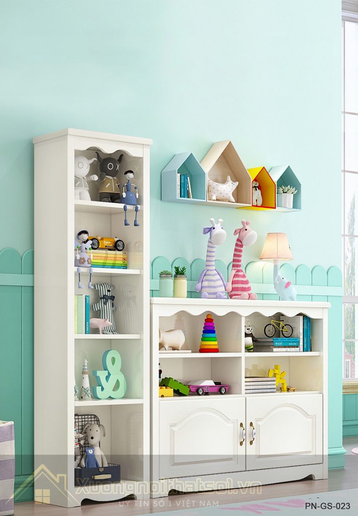 Giá Sách Đẹp Giá Rẻ PN-GS-023 - Xưởng nội thất uy tín số 1 Việt Nam