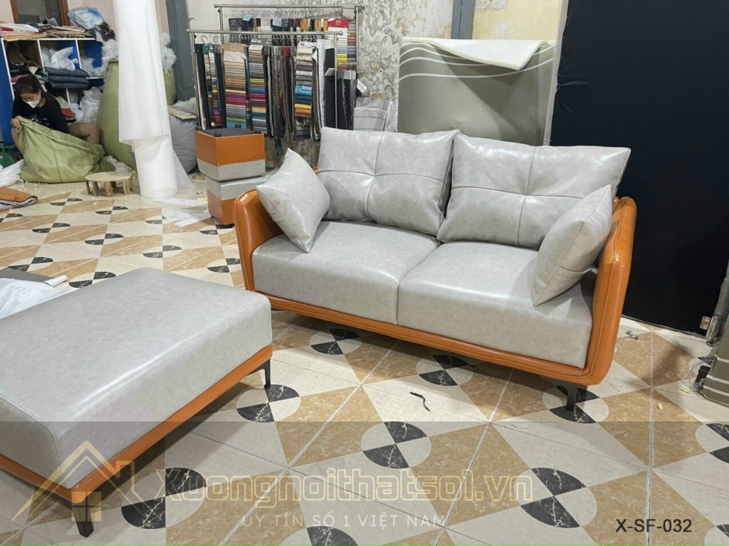 Bộ Ghế Sofa Góc Đẹp Hiện Đại X-SF-032 - Xưởng nội thất uy tín số 1 Việt Nam